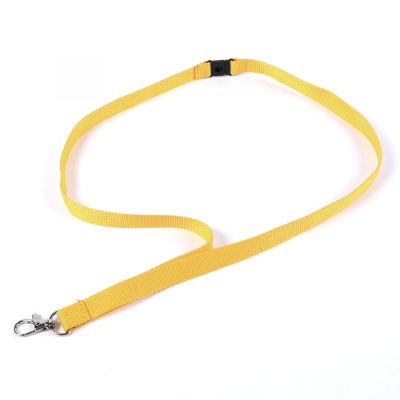 Plain Yellow Lanyards – Wristbands Direct