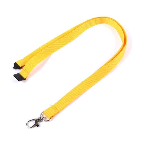 Plain Yellow Lanyards – Wristbands Direct