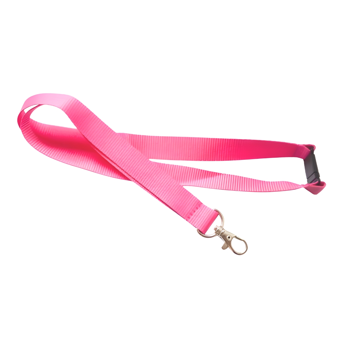 Plain Pink Lanyards – Wristbands Direct